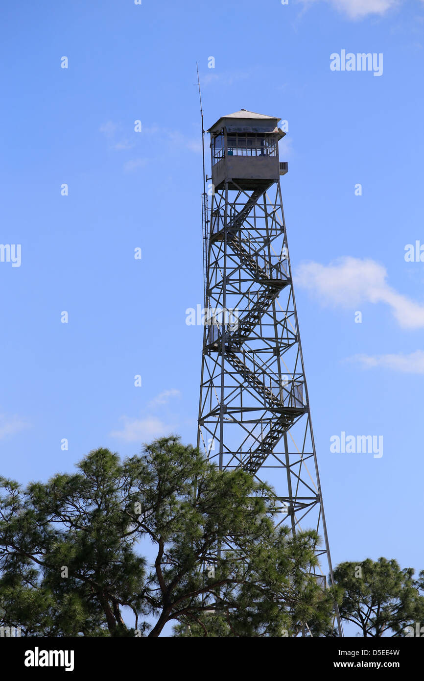 Fire lookout tower hi-res stock photography and images - Alamy