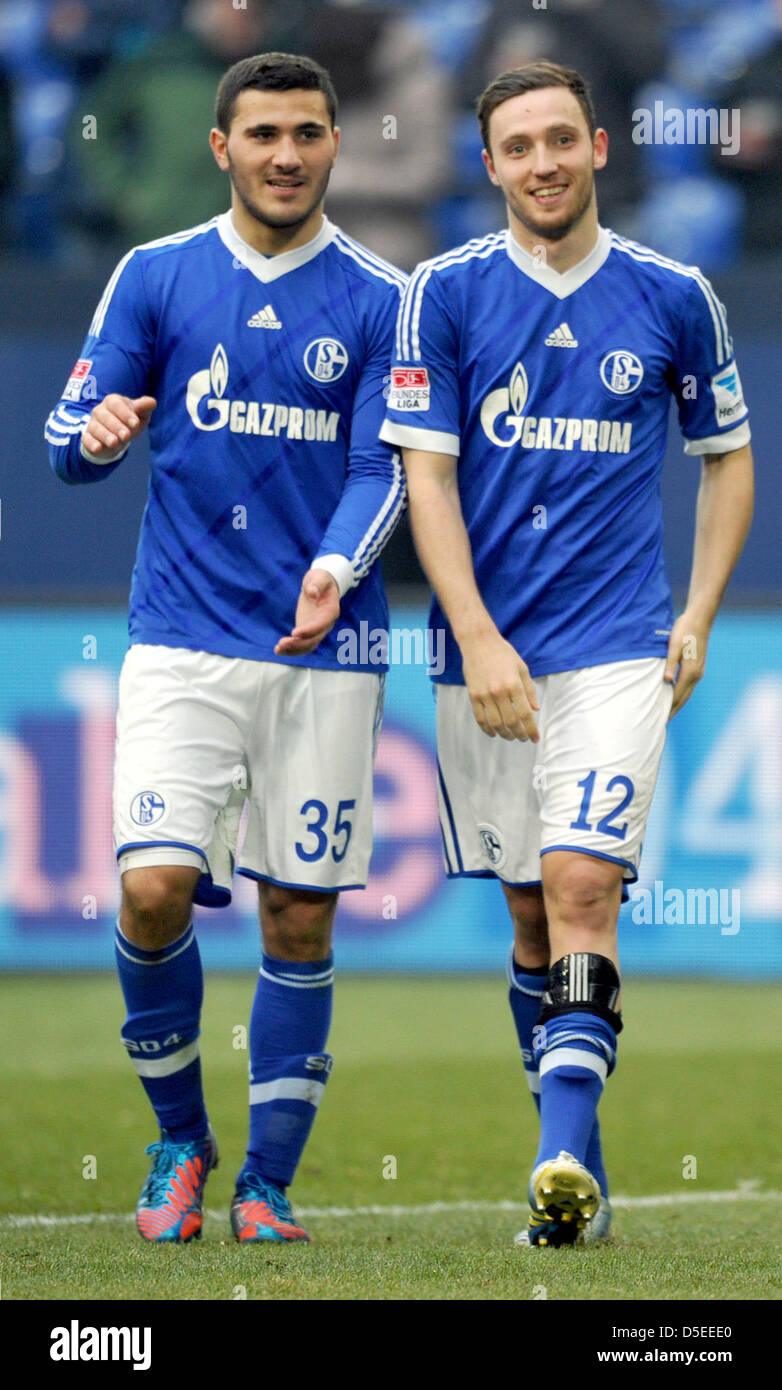 Veltins arena schalkes marco hoger hi-res stock photography and images ...