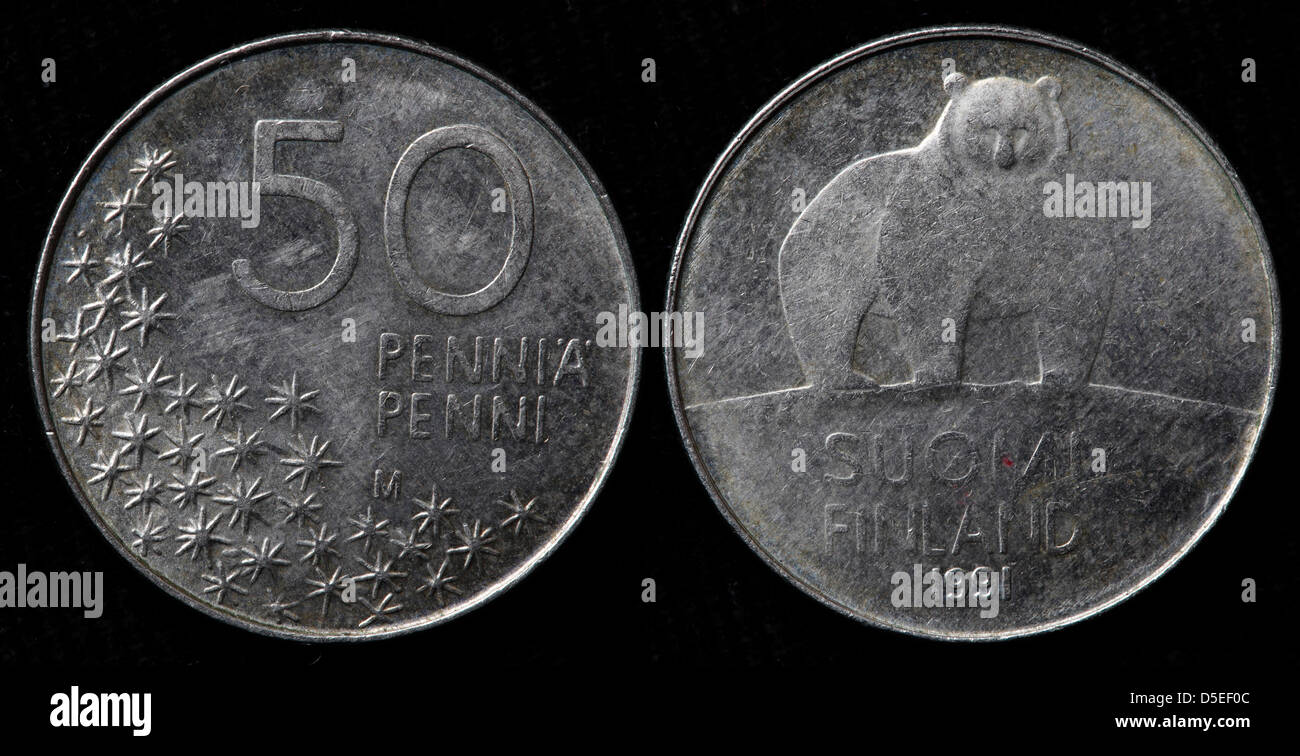 50 pennia hi-res stock photography and images - Alamy
