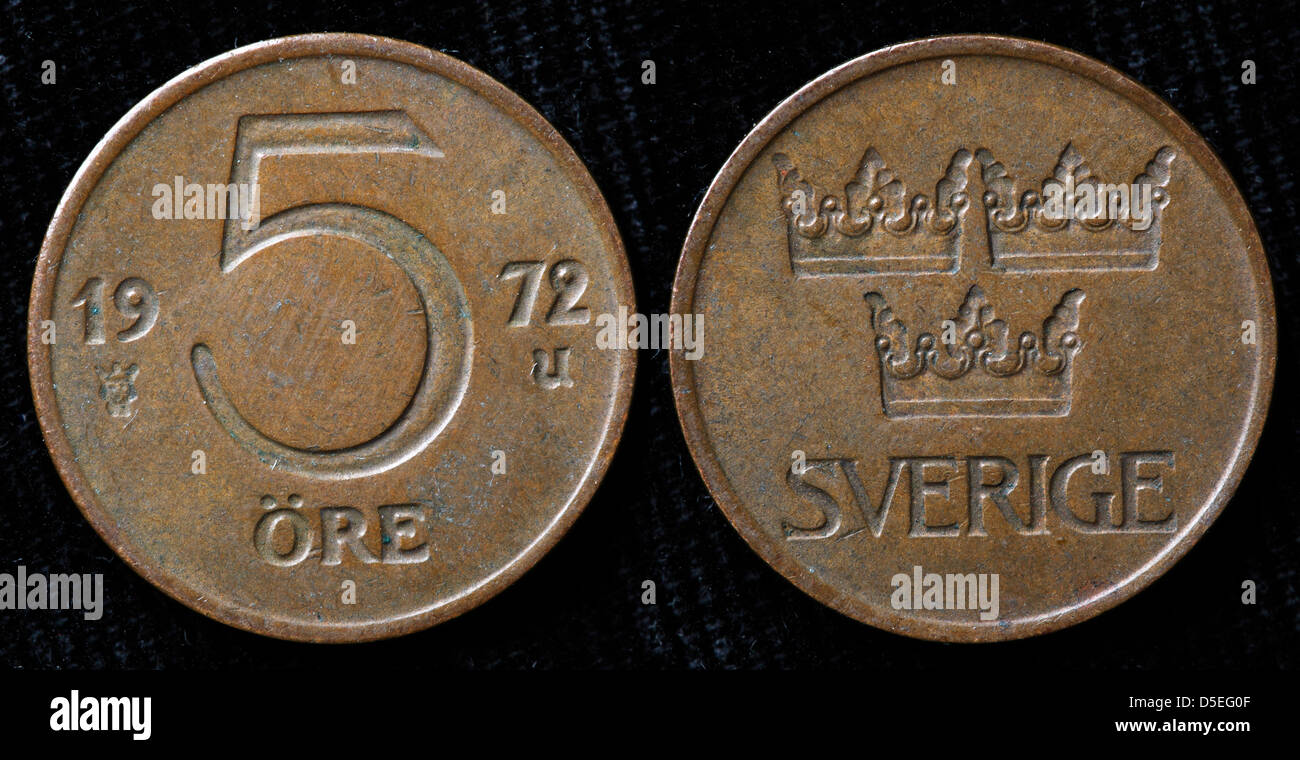 5 ore coin hi-res stock photography and images - Alamy