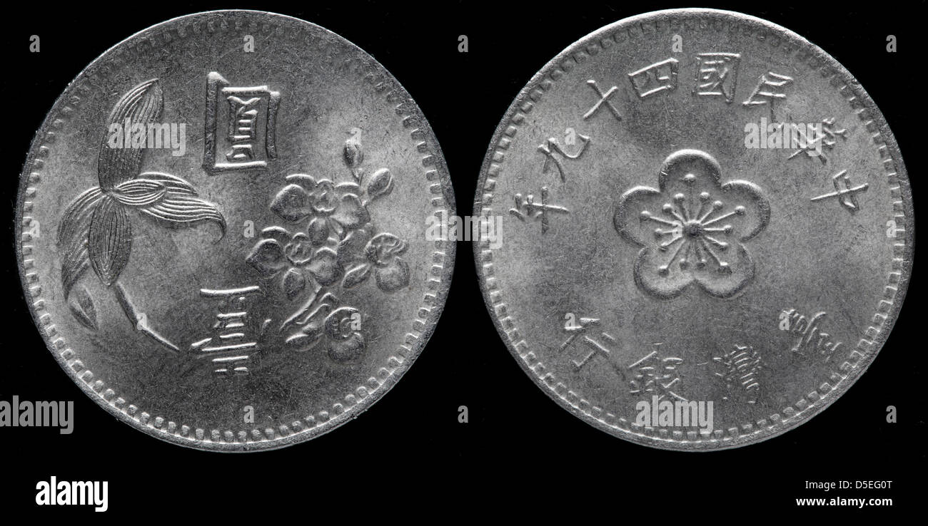 1 yuan coin hi-res stock photography and images - Alamy