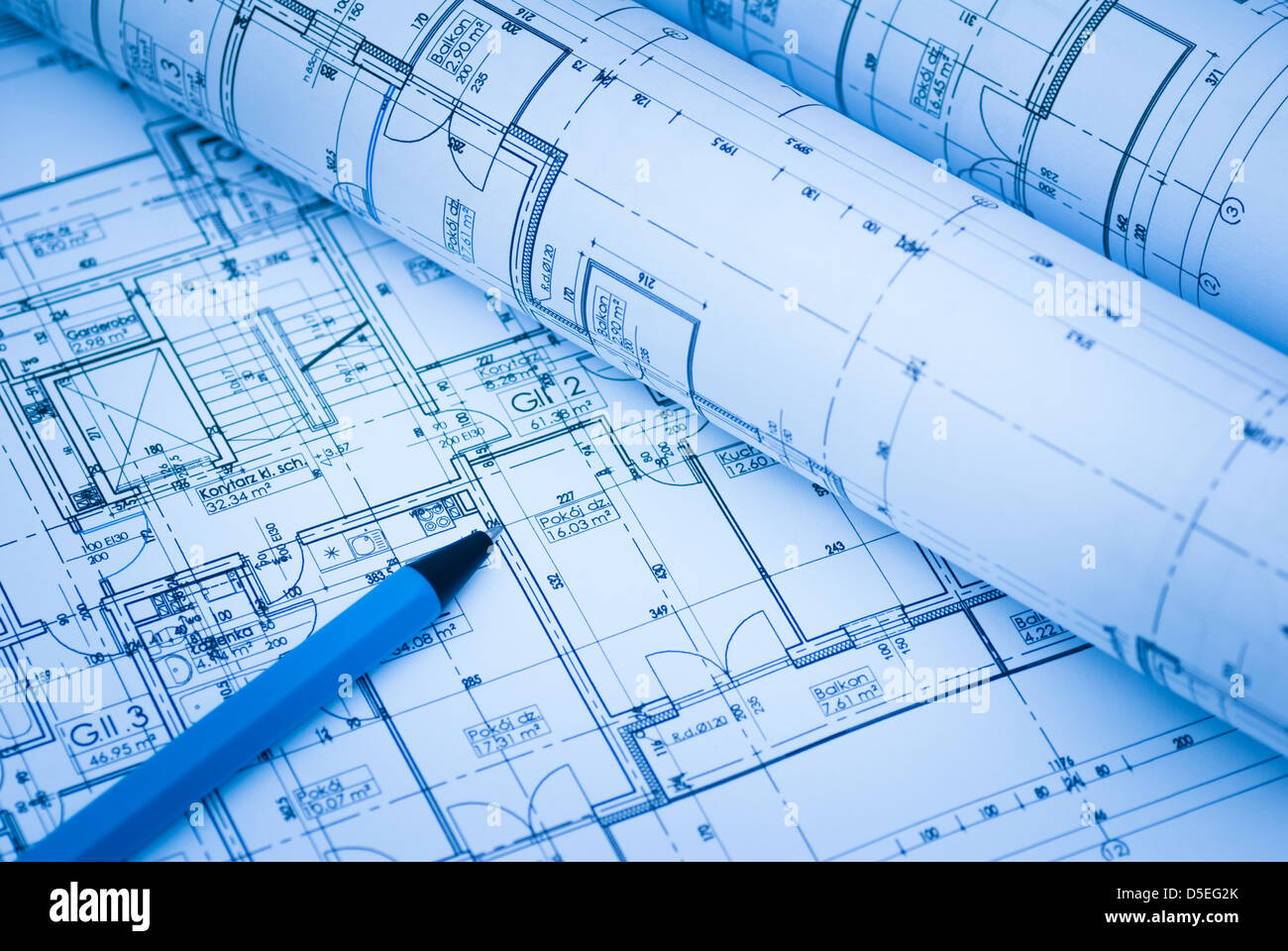 Architectonic plans hi-res stock photography and images - Alamy