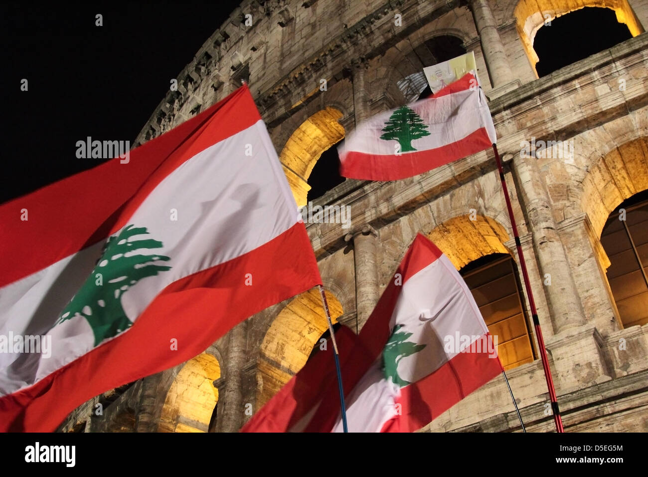 Flags Of Lebanon High Resolution Stock Photography and Images - Alamy