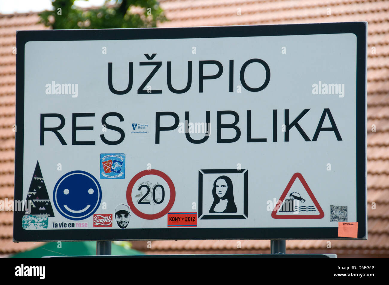 Uzupio republic hi-res stock photography and images - Alamy