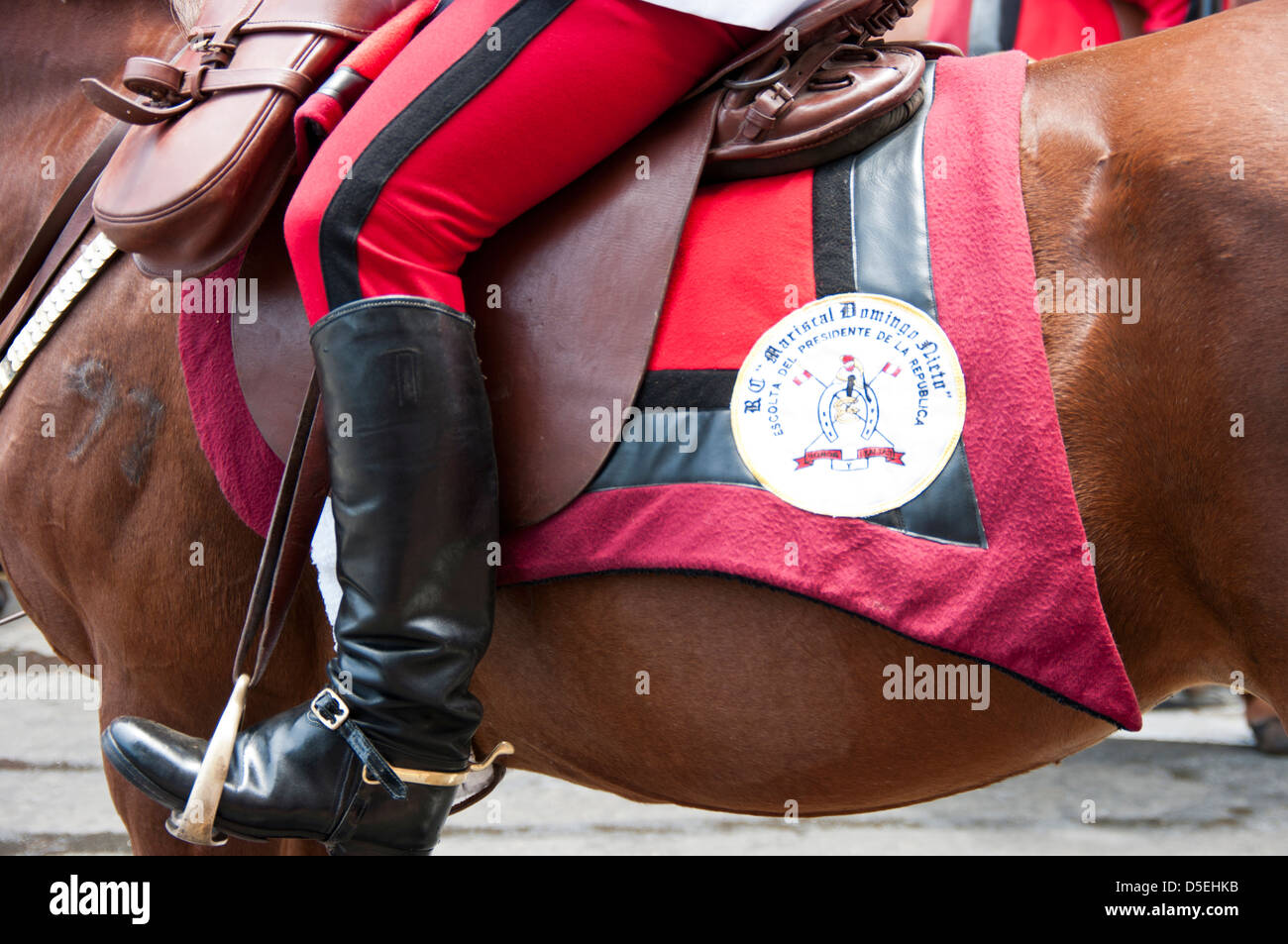 Presidential guard at Government Palace in Lima. Peru Stock Photo - Alamy