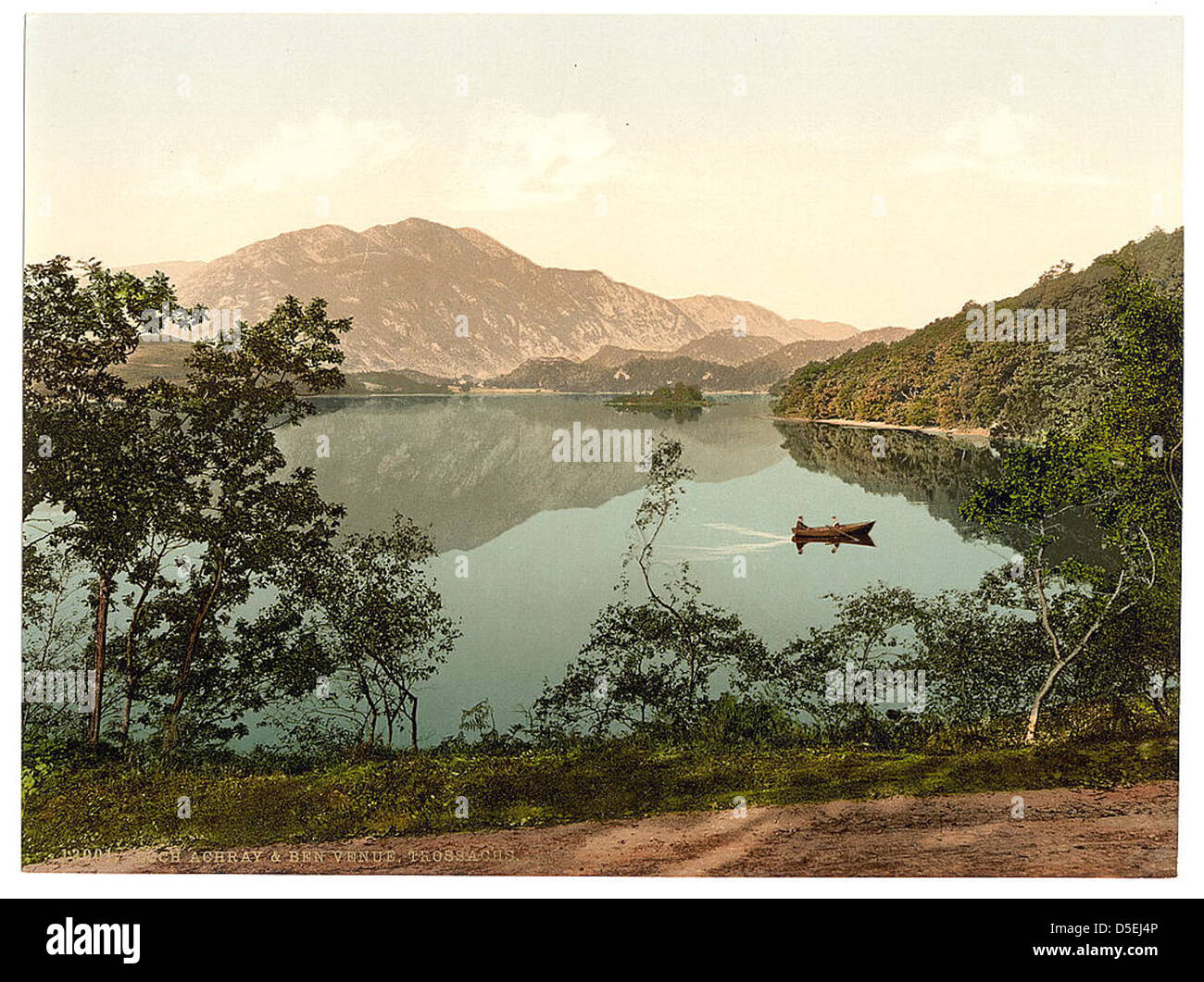 [Loch Achray and Ben Venue, Trossachs, Scotland] (LOC Stock Photo - Alamy