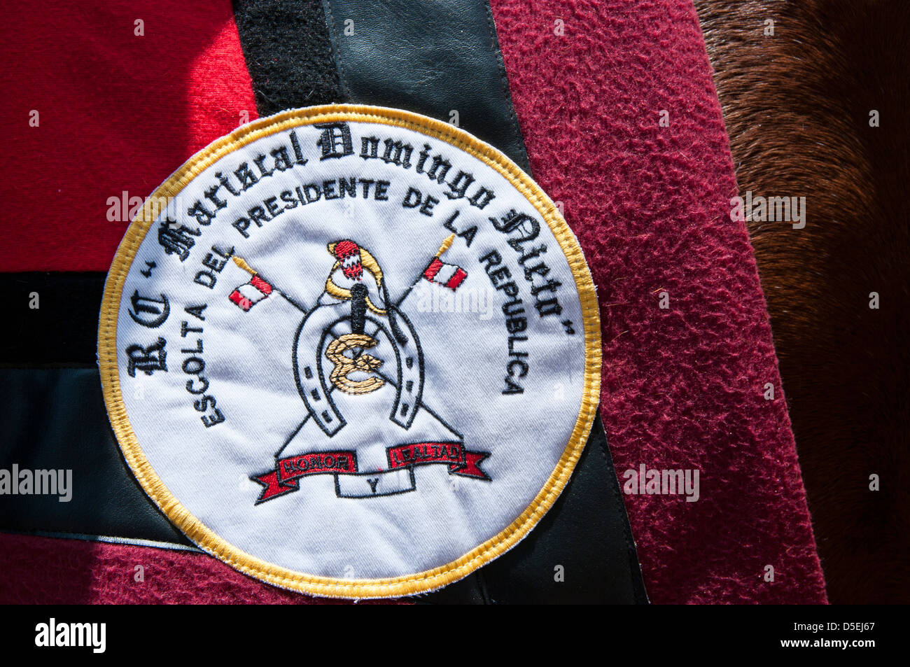 Presidential guard at Government Palace in Lima. Peru Stock Photo - Alamy