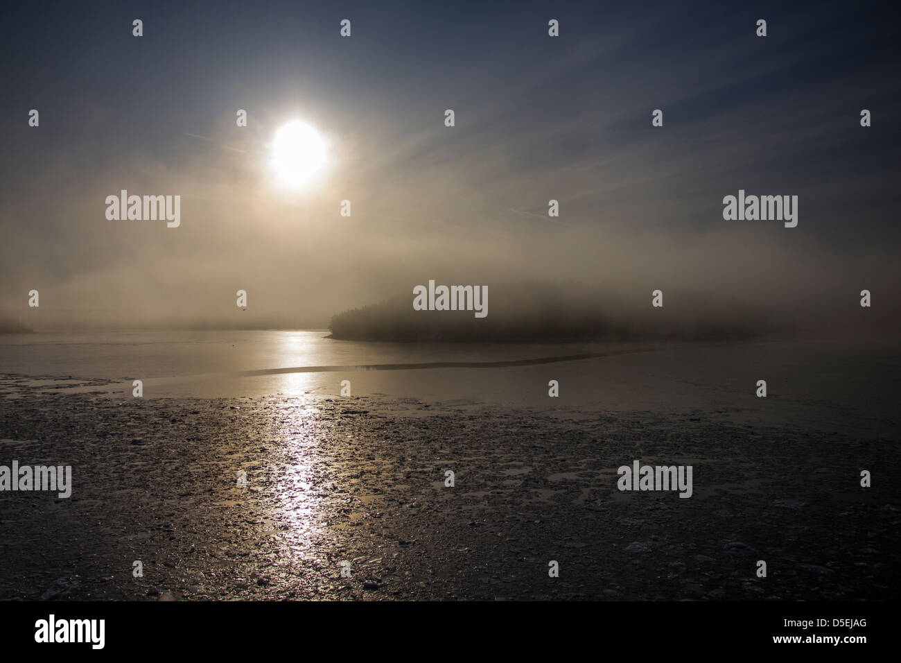 nordic spring morning Stock Photo - Alamy