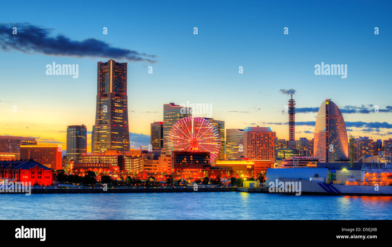 Yokohama, Japan skyline Stock Photo - Alamy