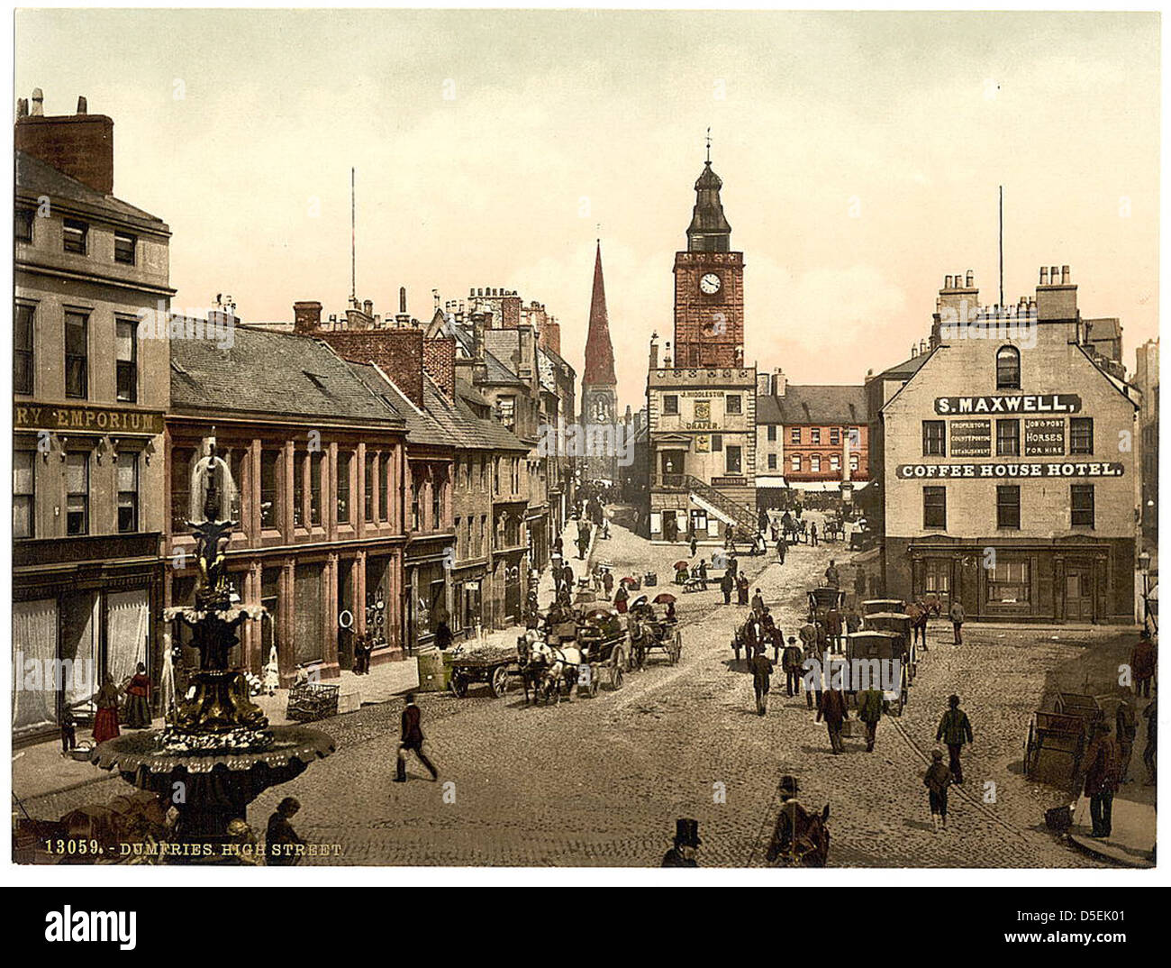 Early 1900s street scene hi-res stock photography and images - Alamy