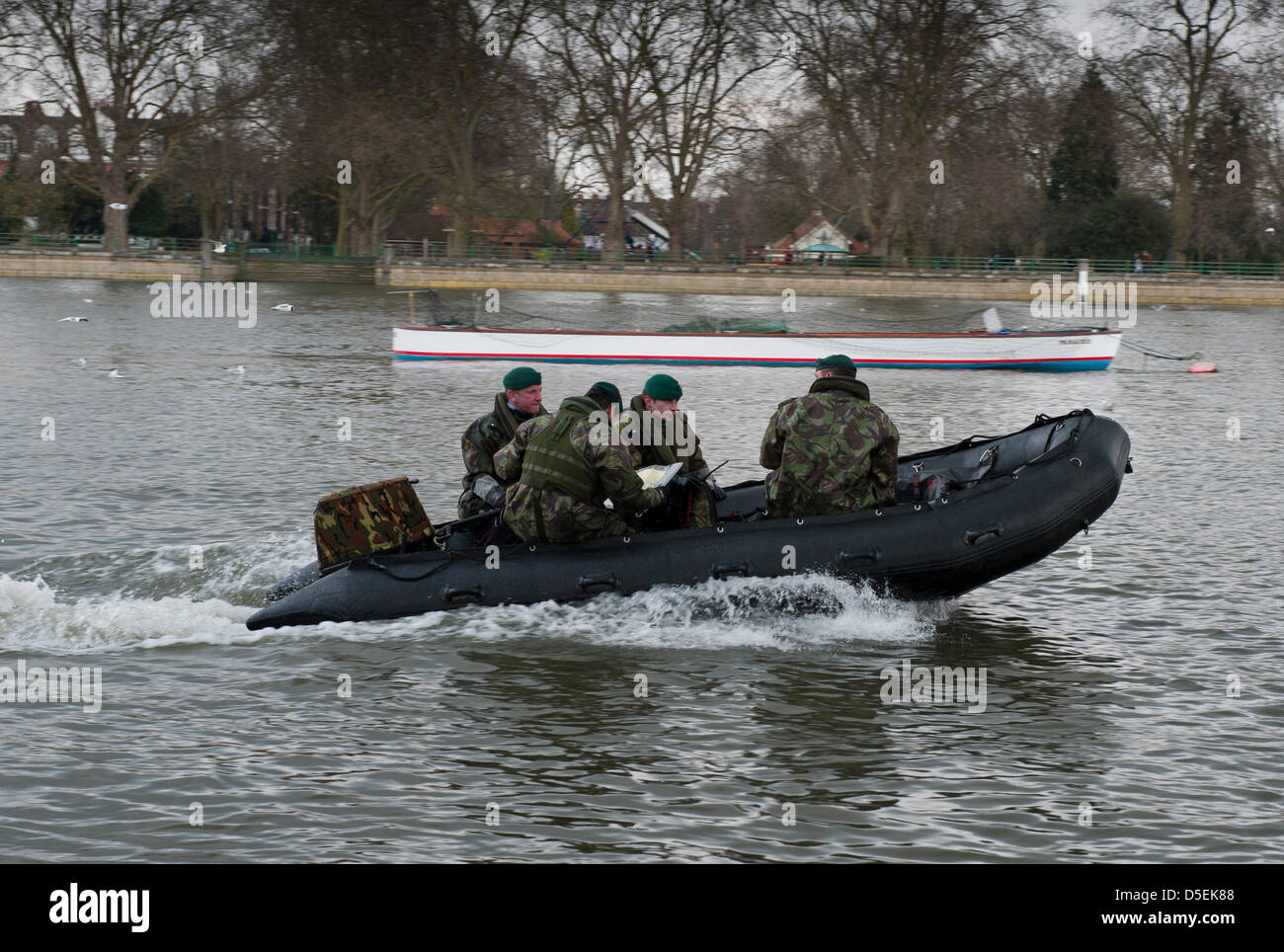 Uk marines inflatable boat hi-res stock photography and images - Alamy