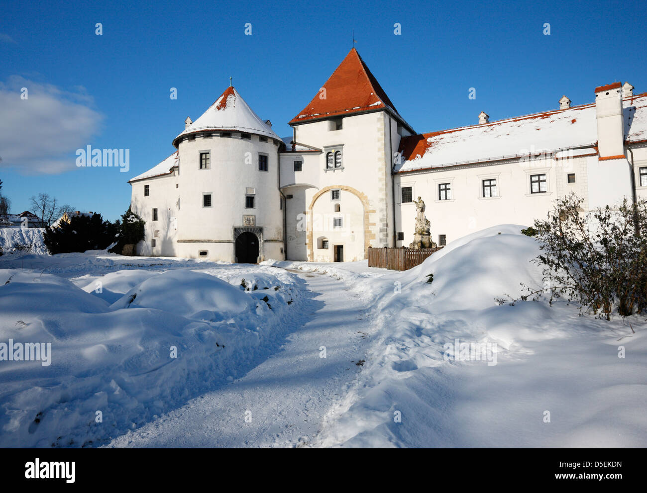 Old town Varazdin Stock Photo - Alamy