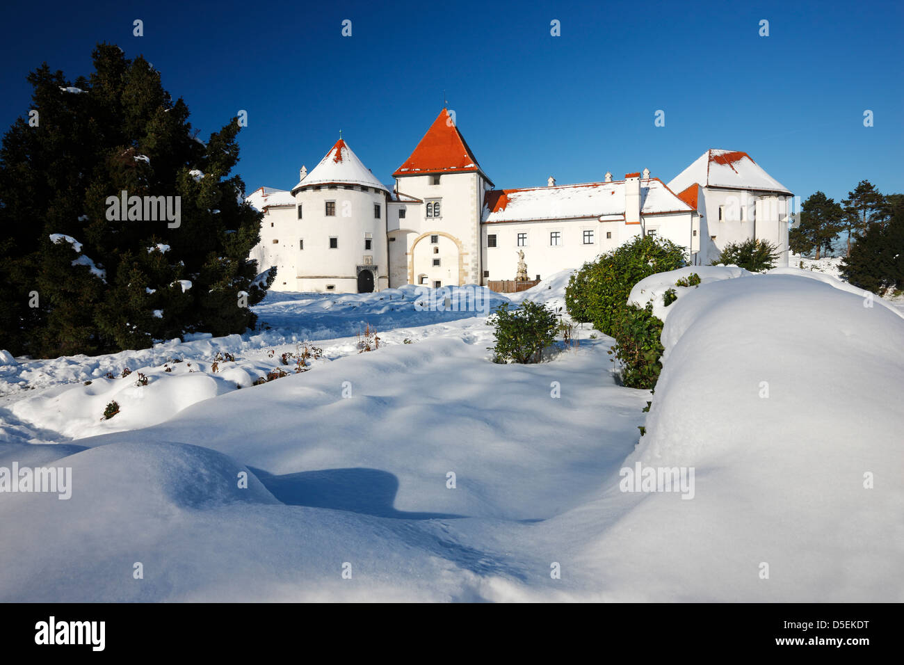 Old town Varazdin Stock Photo - Alamy