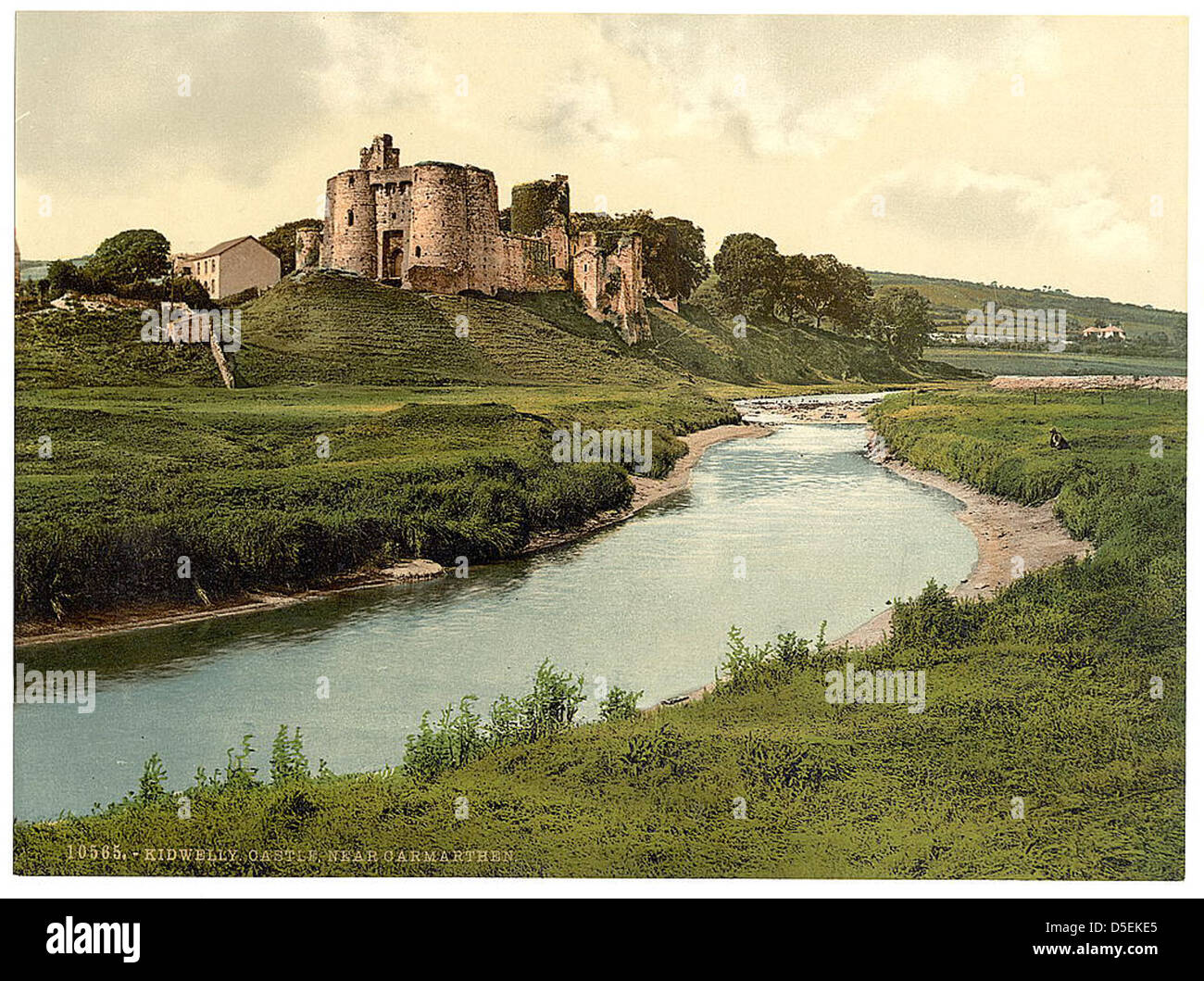 Cydweli castle hi-res stock photography and images - Alamy