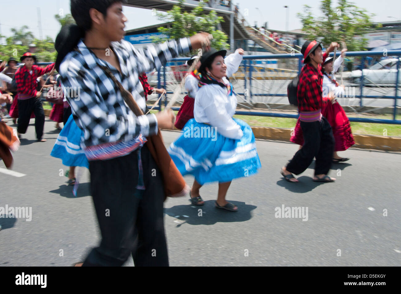 Ayacucho carnival celebrations in Lima. Peru Stock Photo - Alamy