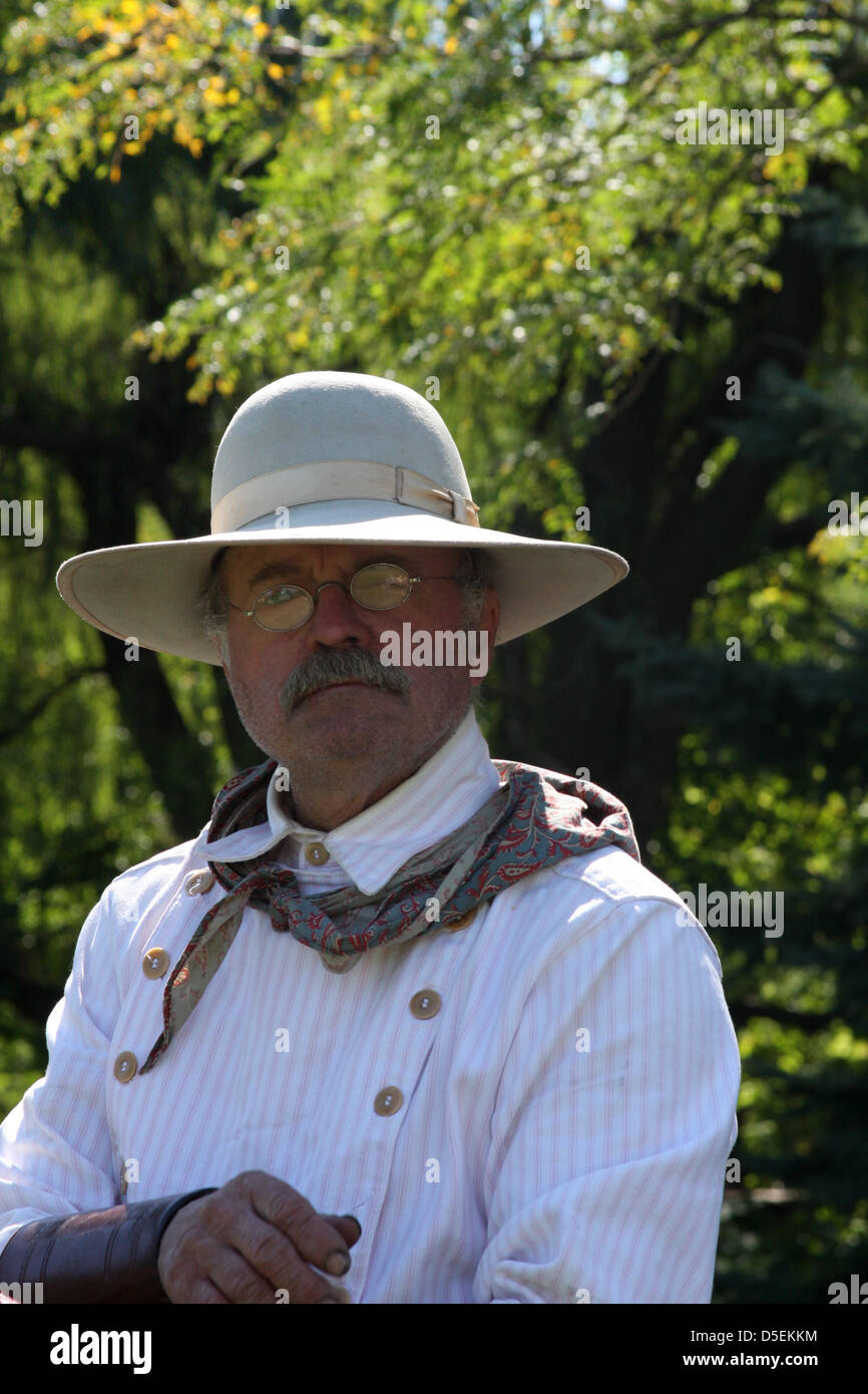 A cowboy portrait Stock Photo - Alamy