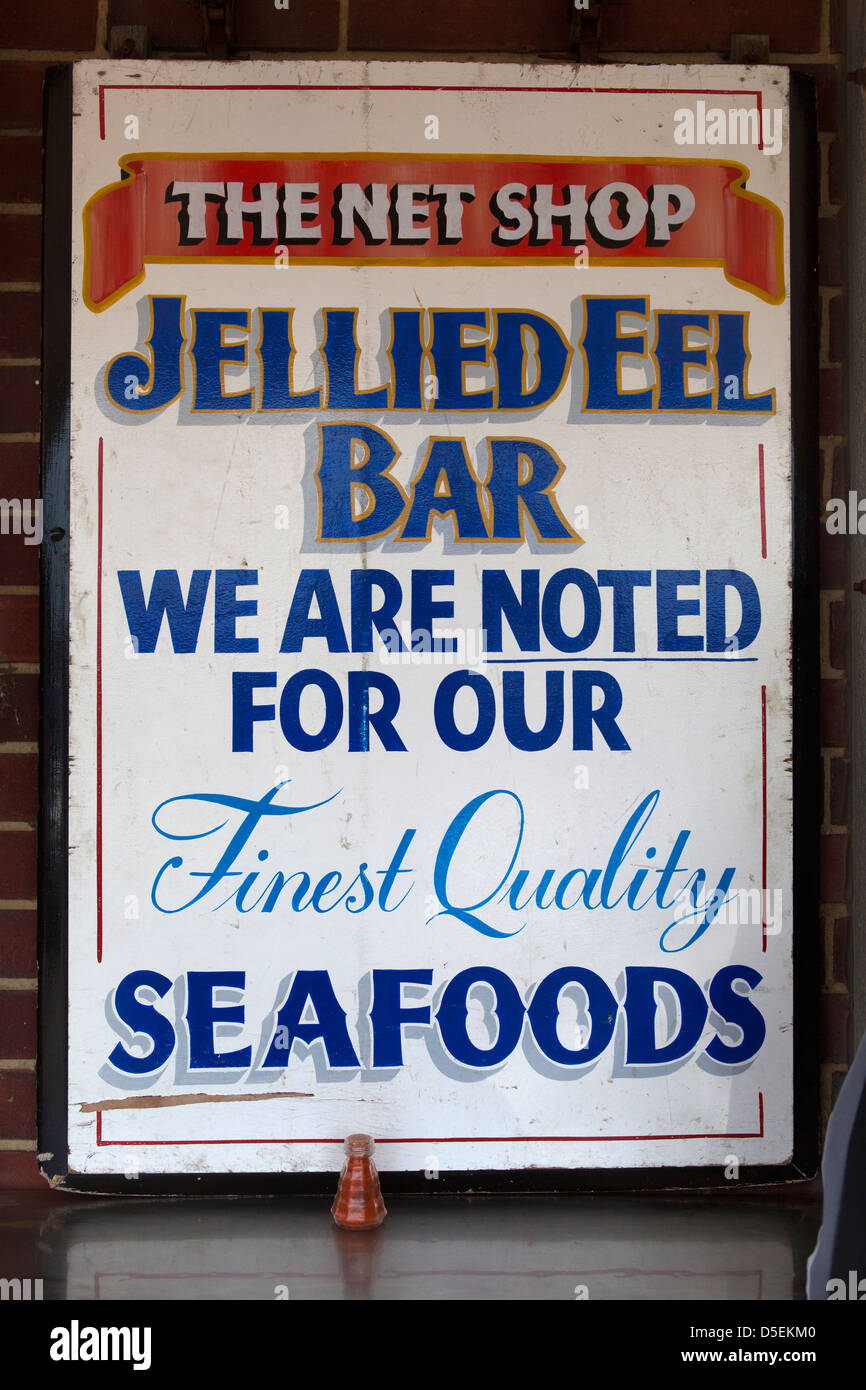 Net shop jellied eel bar hastings hi-res stock photography and images ...