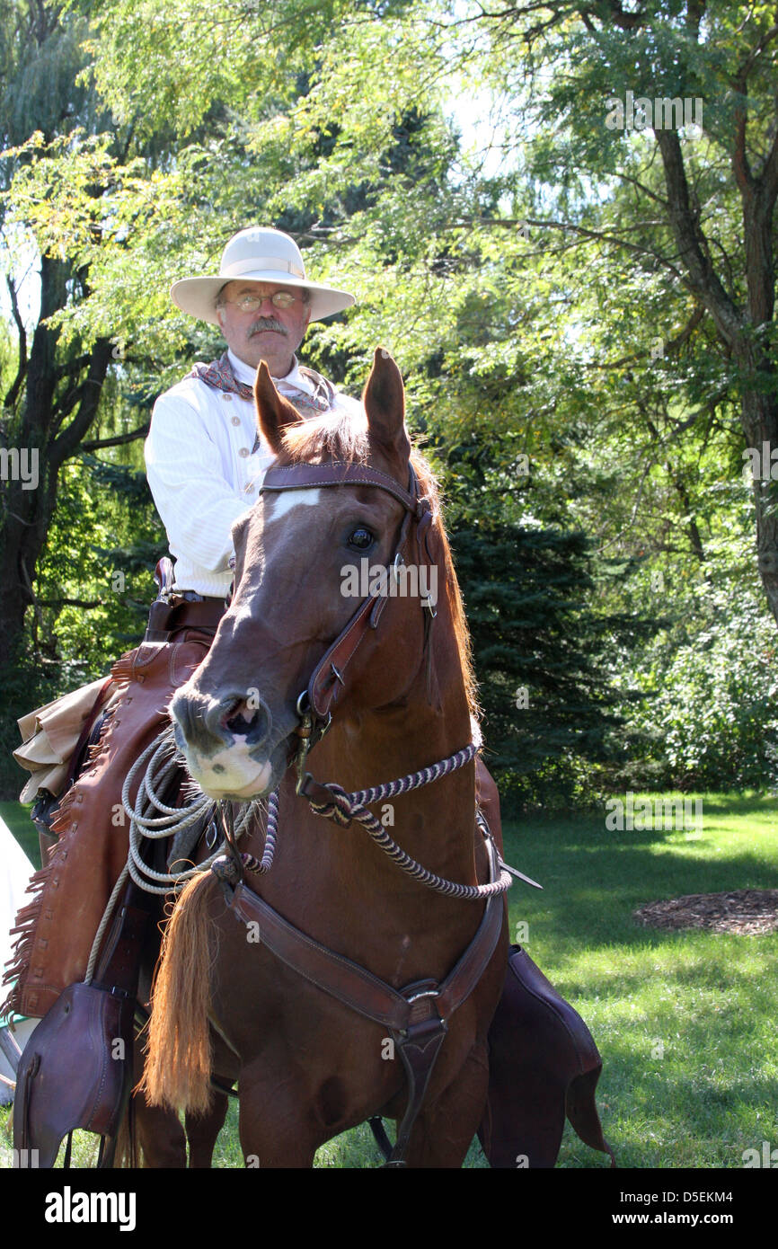 Old horse riding man portrait hi-res stock photography and images - Alamy