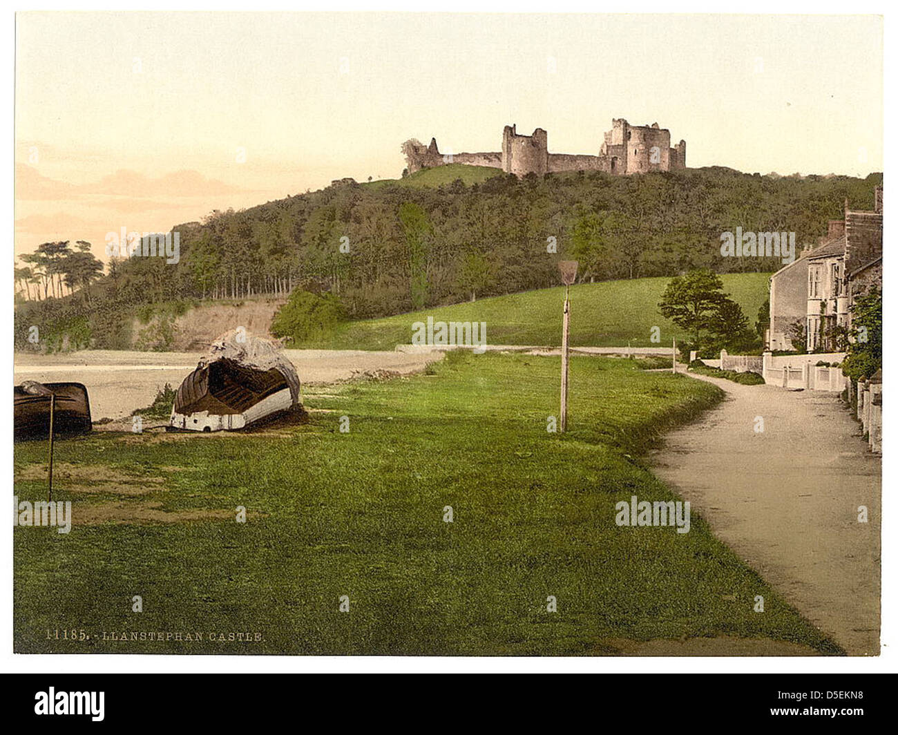 History of llansteffan hi-res stock photography and images - Alamy