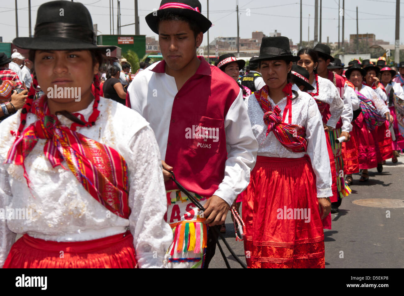 Ayacucho carnival celebrations in Lima. Peru Stock Photo - Alamy