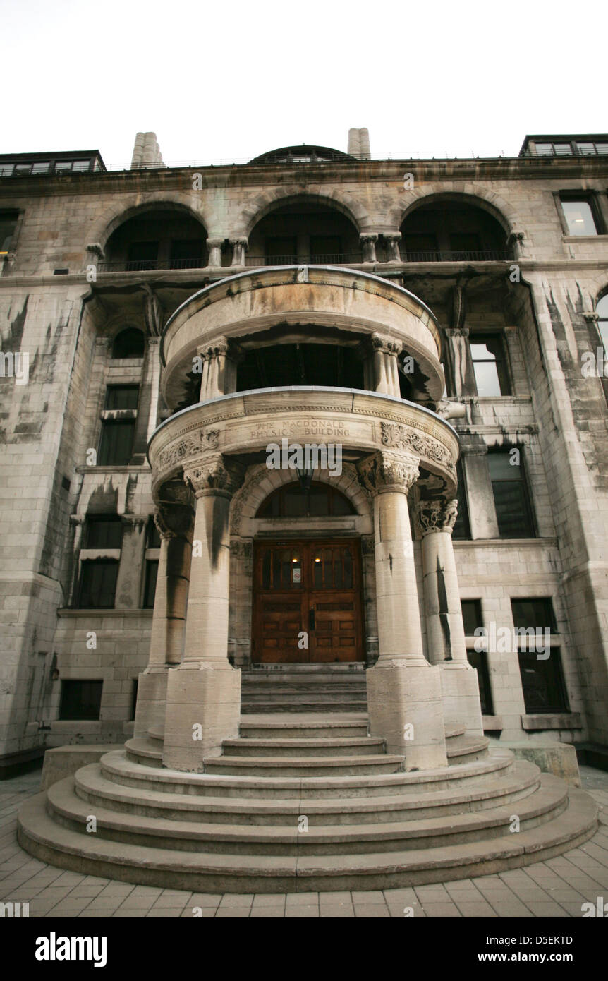 The campus of McGill University in Montreal, Quebec Stock Photo - Alamy