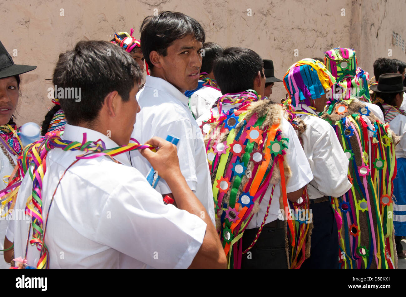 Ayacucho carnival celebrations in Lima. Peru Stock Photo - Alamy