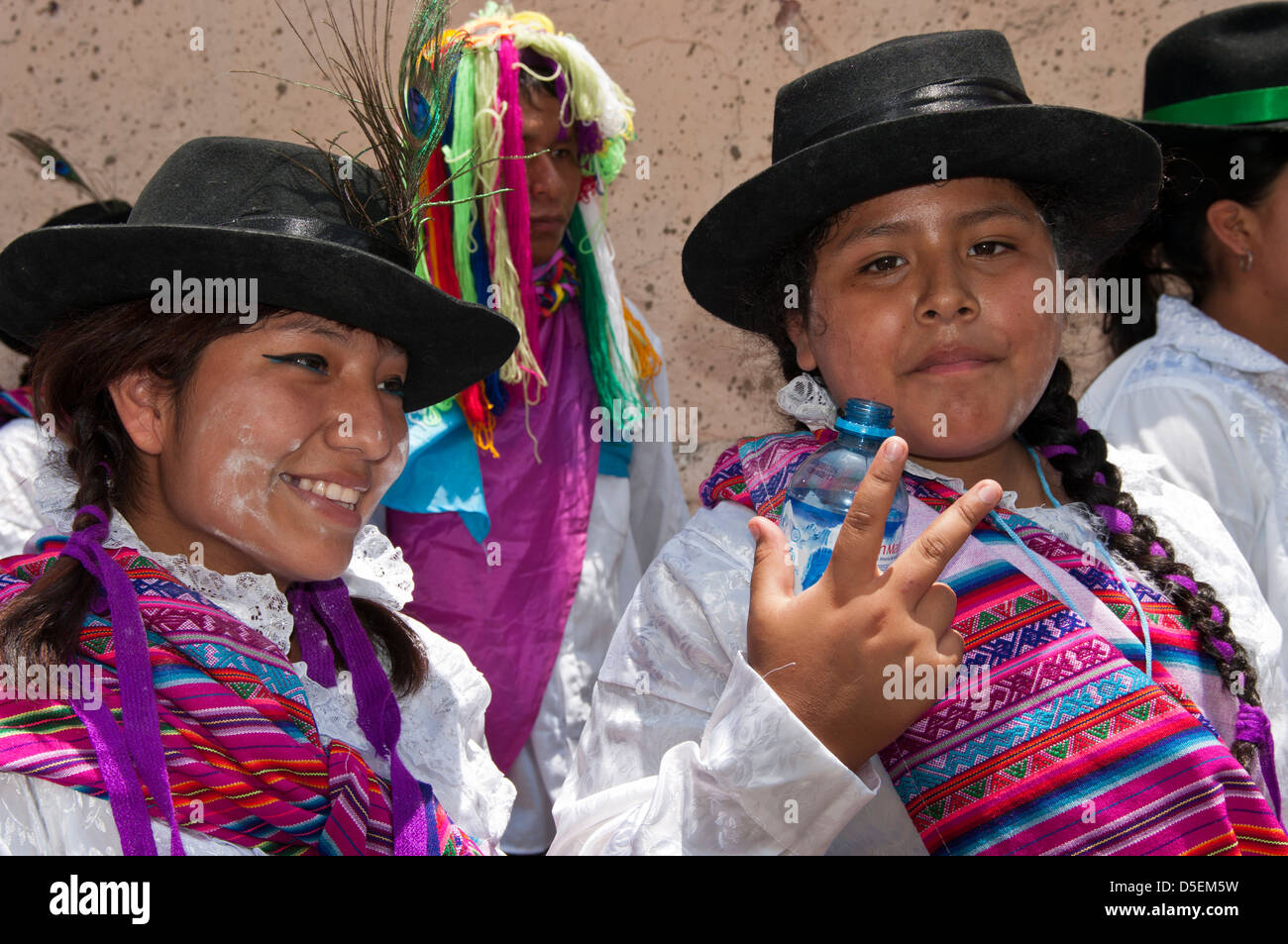Ayacucho carnival celebrations in Lima. Peru Stock Photo - Alamy