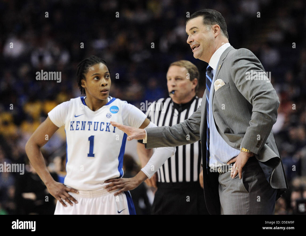 Kentucky wildcats basketball team hi-res stock photography and images ...