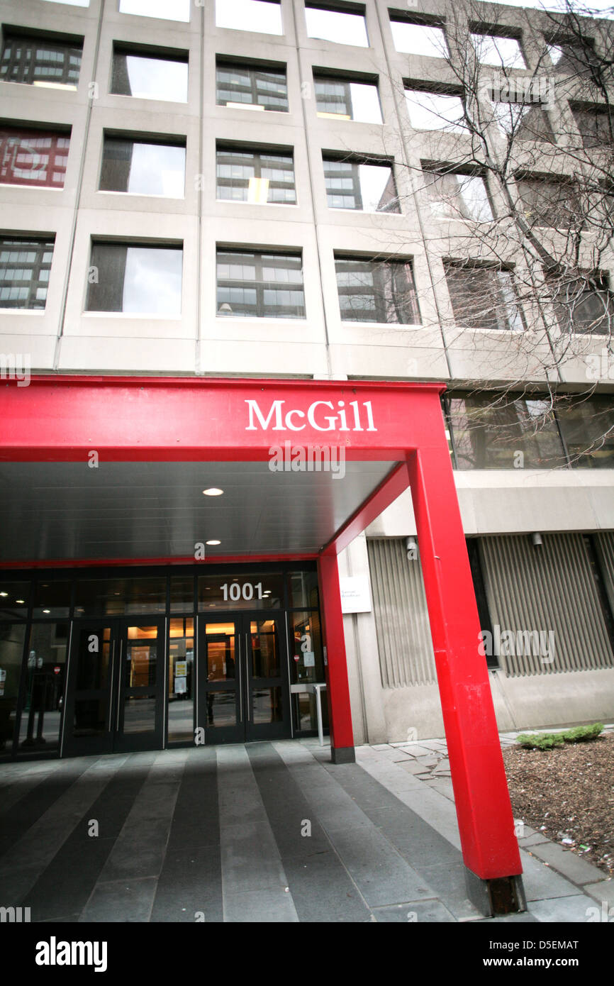 The campus of McGill University in Montreal, Quebec Stock Photo - Alamy
