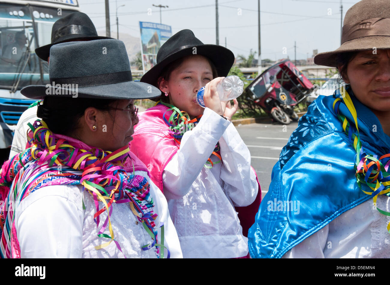 Ayacucho carnival celebrations in Lima. Peru Stock Photo - Alamy