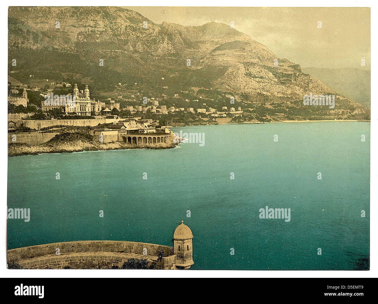 [Monte Carlo and Cap Martin, Monaco (Riviera)] (LOC Stock Photo - Alamy