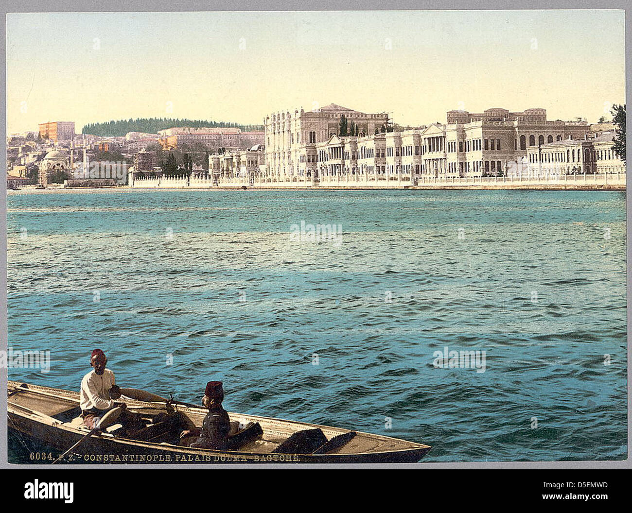 [Dolmabahçe Palace, Constantinople, Turkey] (LOC Stock Photo - Alamy