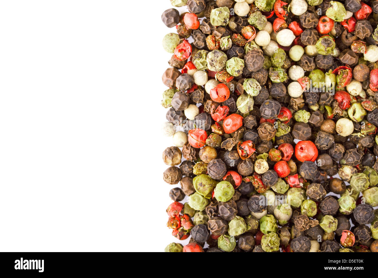 Colored Peppers Mix on the white background Stock Photo - Alamy