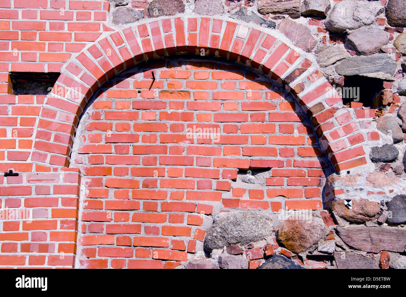historical castle bricks and stones wall background Stock Photo - Alamy