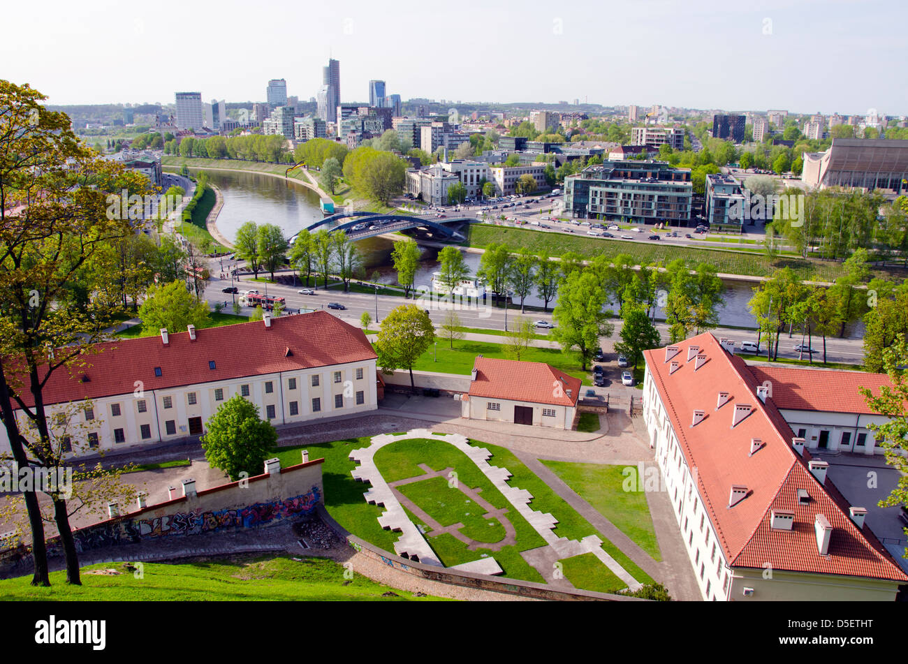 Spring in the city vilnius hi-res stock photography and images - Alamy