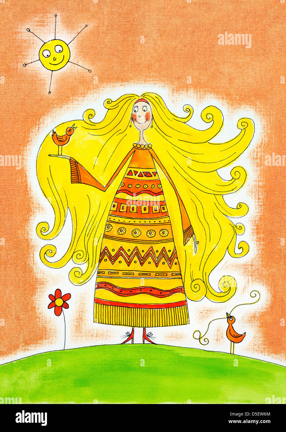 Goldilocks Illustration High Resolution Stock Photography and Images ...
