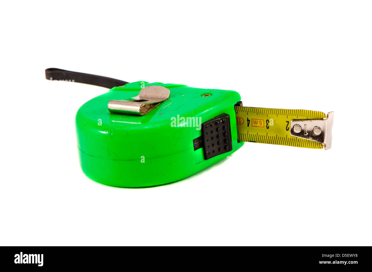 measure tape tool isolated on white background Stock Photo - Alamy