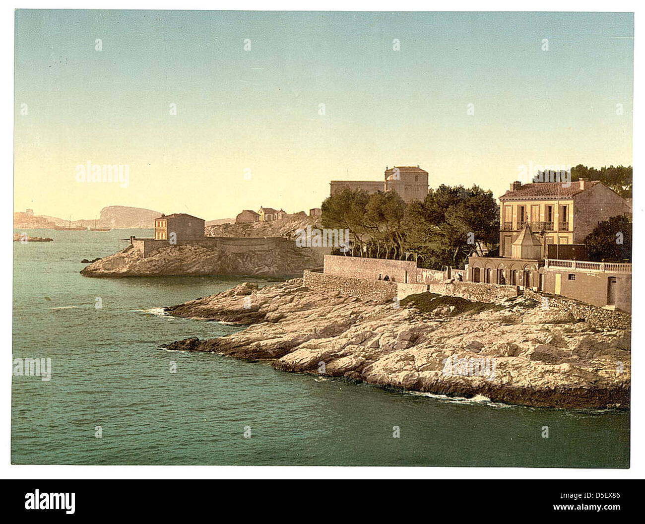 Corniche road marseille hi-res stock photography and images - Alamy