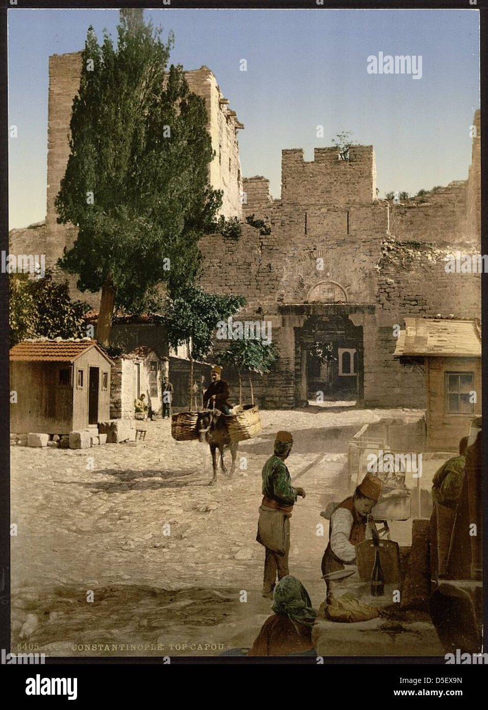 [Top Capou, (i.e., Top Kapı) Constantinople, Turkey] (LOC Stock Photo ...