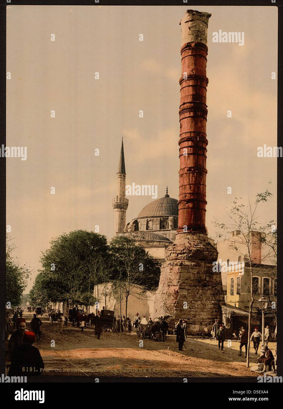 Burnt column istanbul hi-res stock photography and images - Alamy