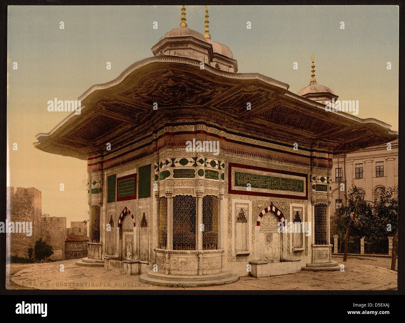 The Fountain of Sultan Ahmed in Istanbul, Turkey, is an iconic ...