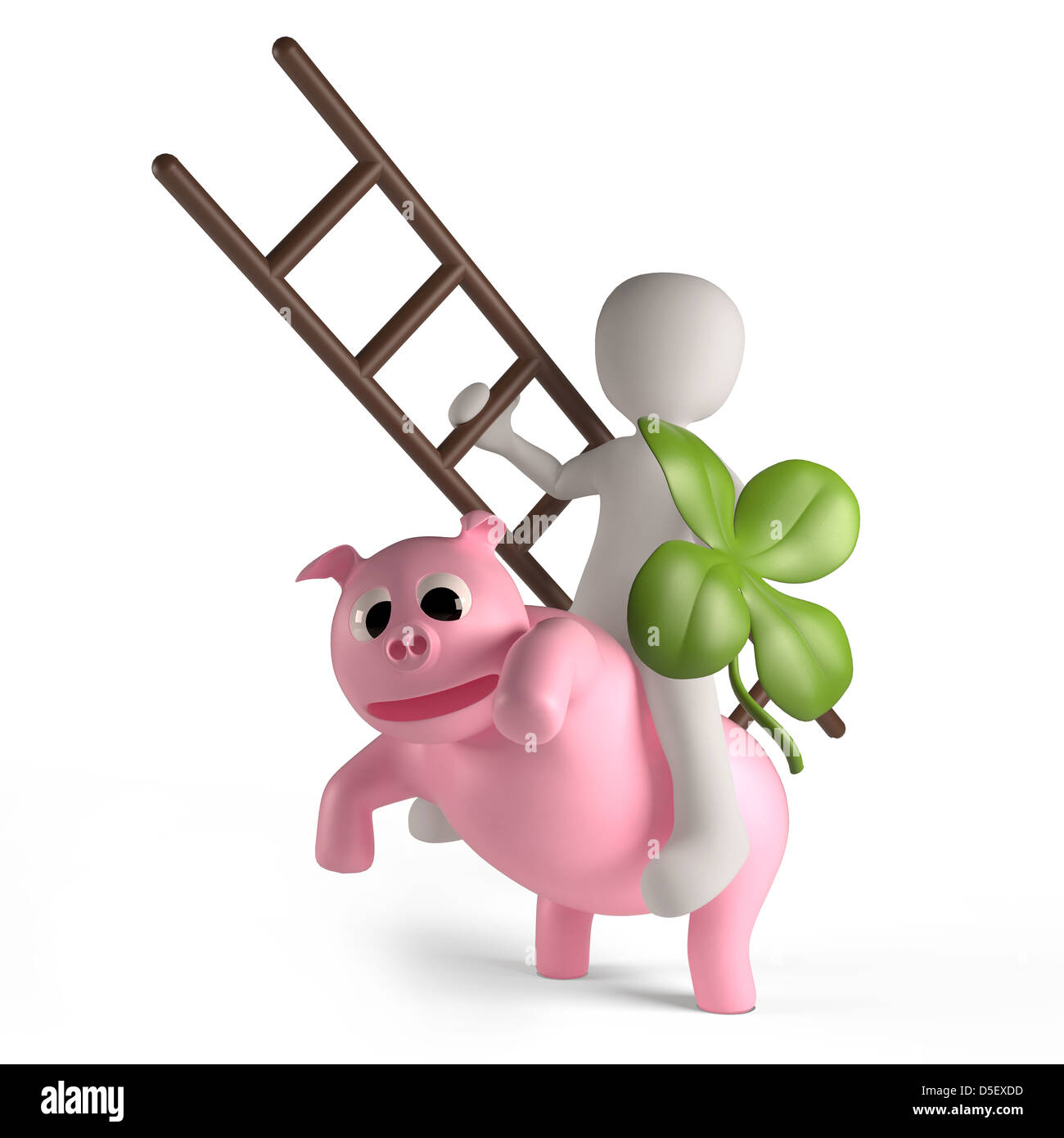 A lucky charm can be a clover, a pig or a rider as a chimney sweep ...