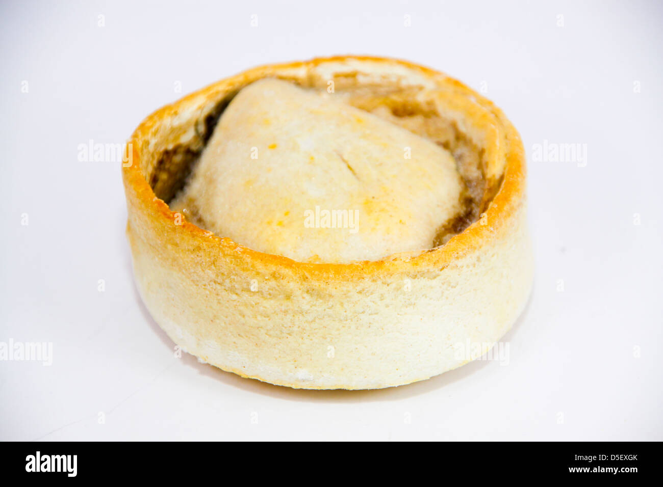 Traditional round Scotch meat pie Stock Photo - Alamy