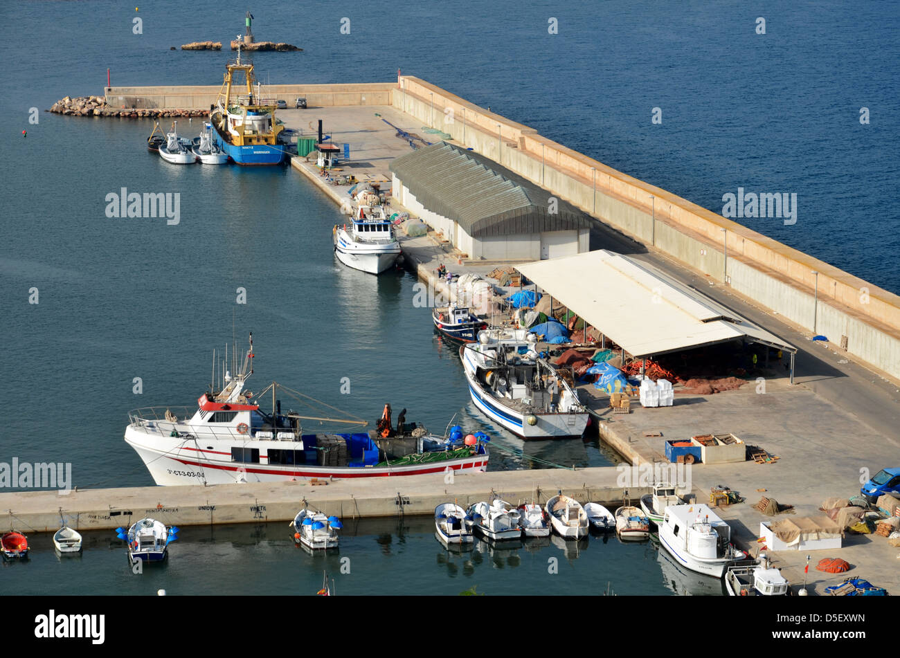 Busy port of mazarron hi-res stock photography and images - Alamy