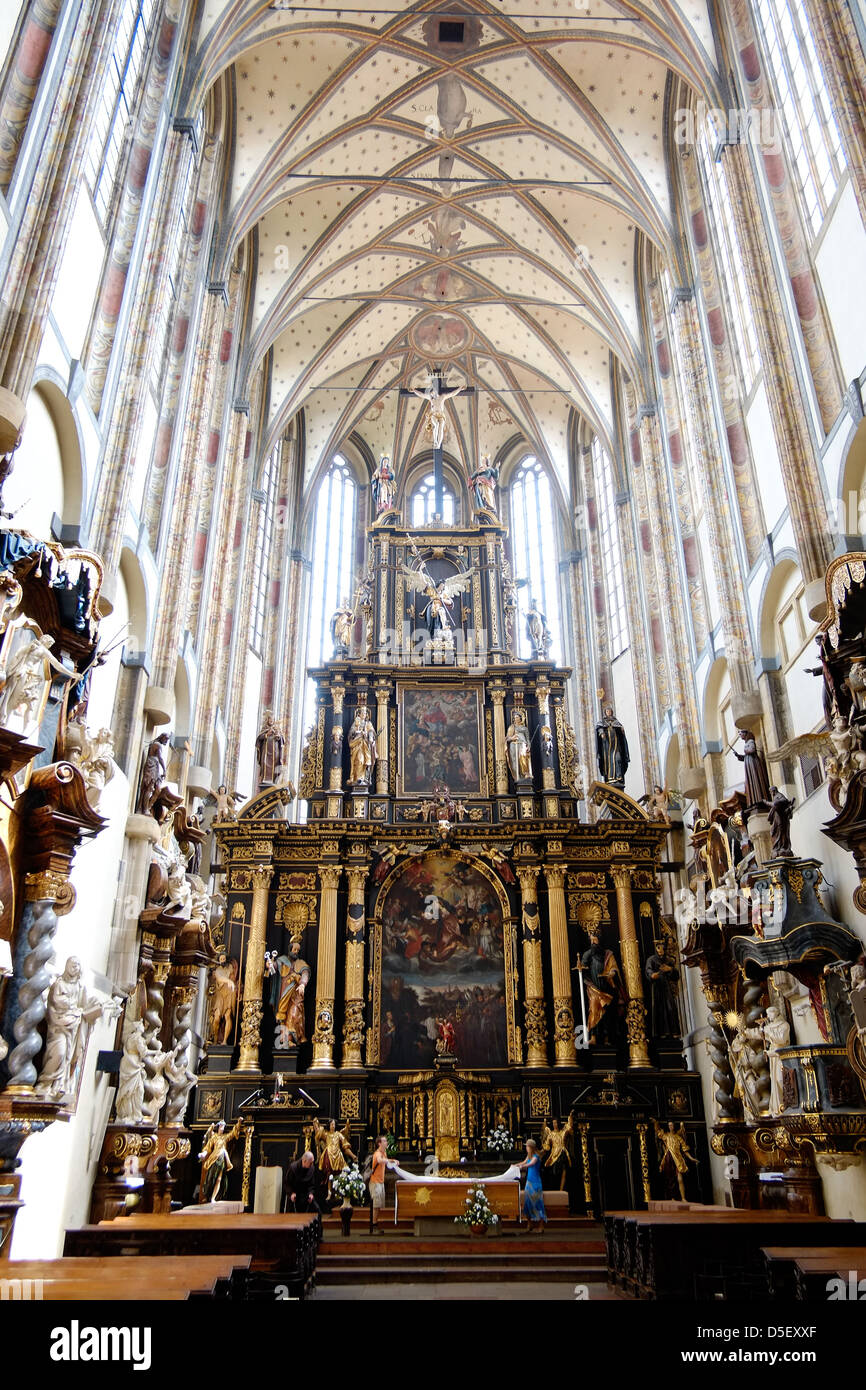 Church of Our Lady Victorious in Prague Stock Photo - Alamy