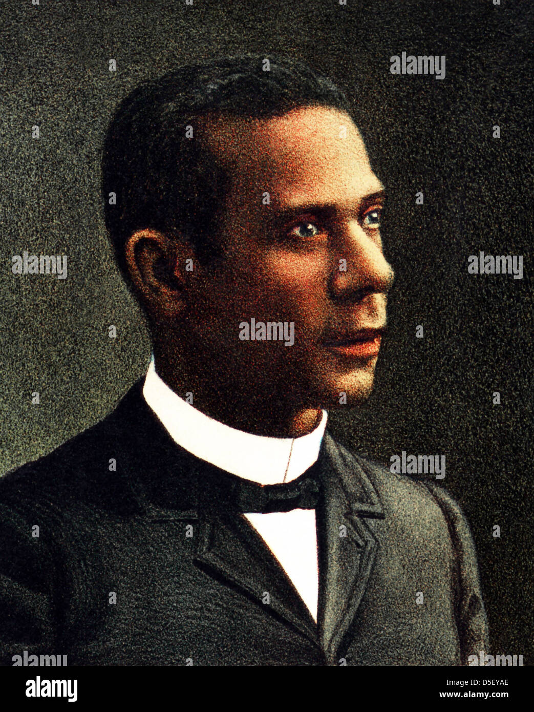 Vintage portrait of Booker T Washington Stock Photo - Alamy