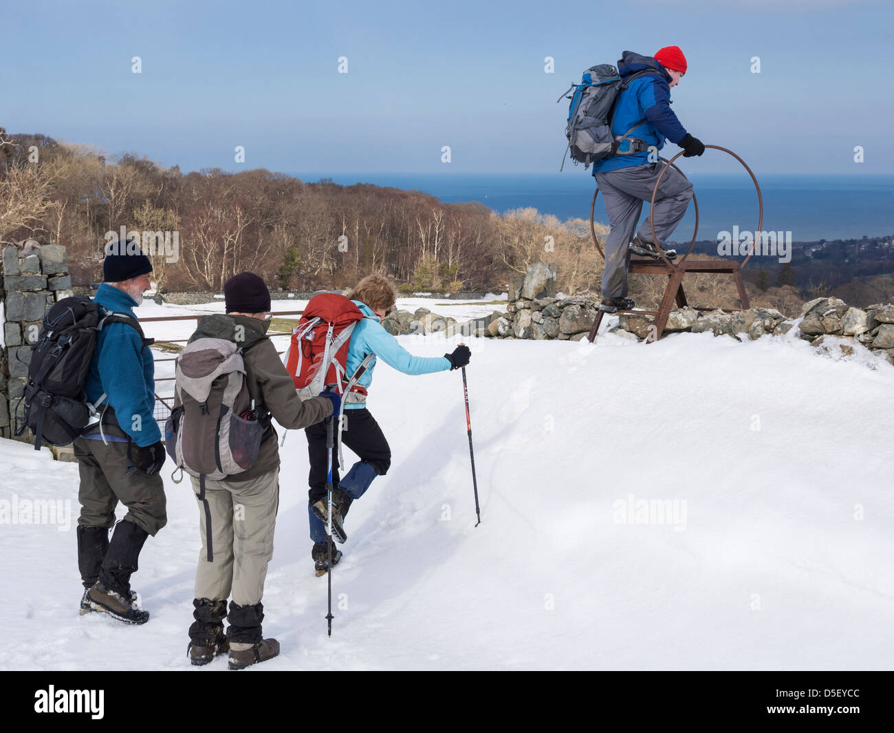 Walkers stile hi-res stock photography and images - Alamy