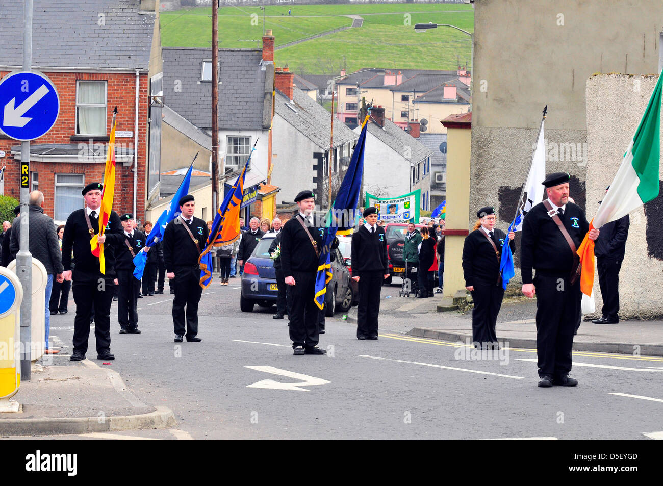 Irish republican parade hi-res stock photography and images - Alamy