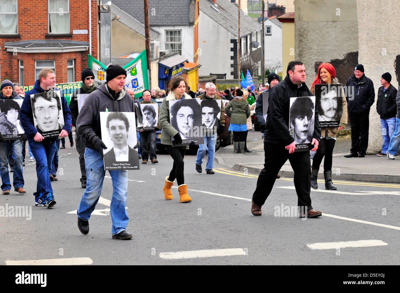 Irish republican parade hi-res stock photography and images - Alamy
