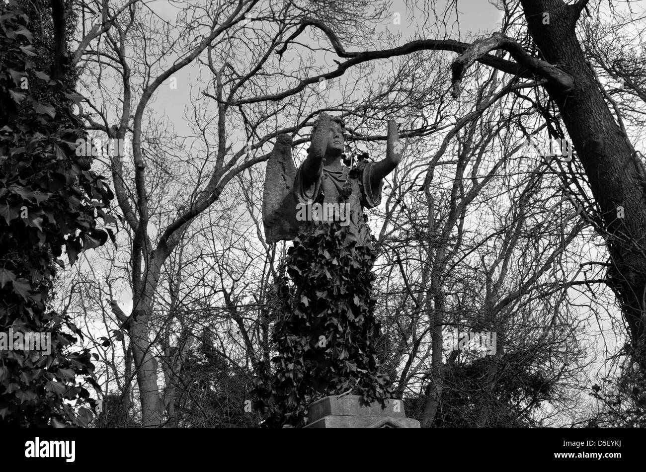 Nunhead cemetery - South London - England Stock Photo - Alamy